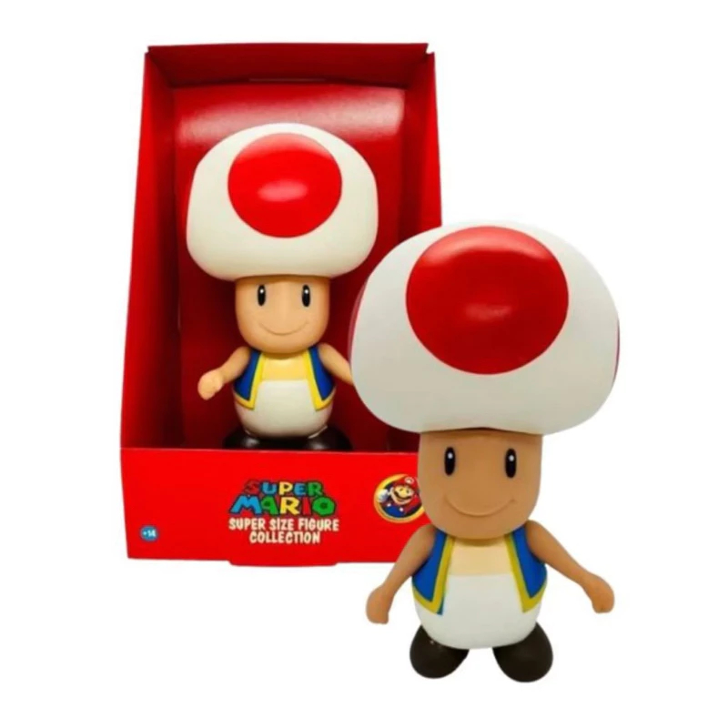 Boneco Toad Super Mario Bross Grande | Shopee Brasil