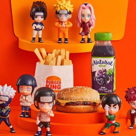 Bonecos Naruto Burger King 2025 - Escolha o Seu - Lacrados - Novos ...