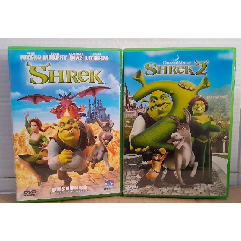 Dvd Shrek 1 e 2 (Novo/Original/Lacrado) | Shopee Brasil
