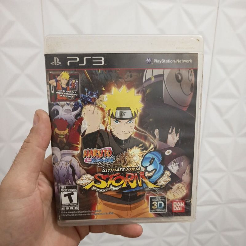 Naruto Shippuuden ultimate ninja storm 3 ps3 | Shopee Brasil