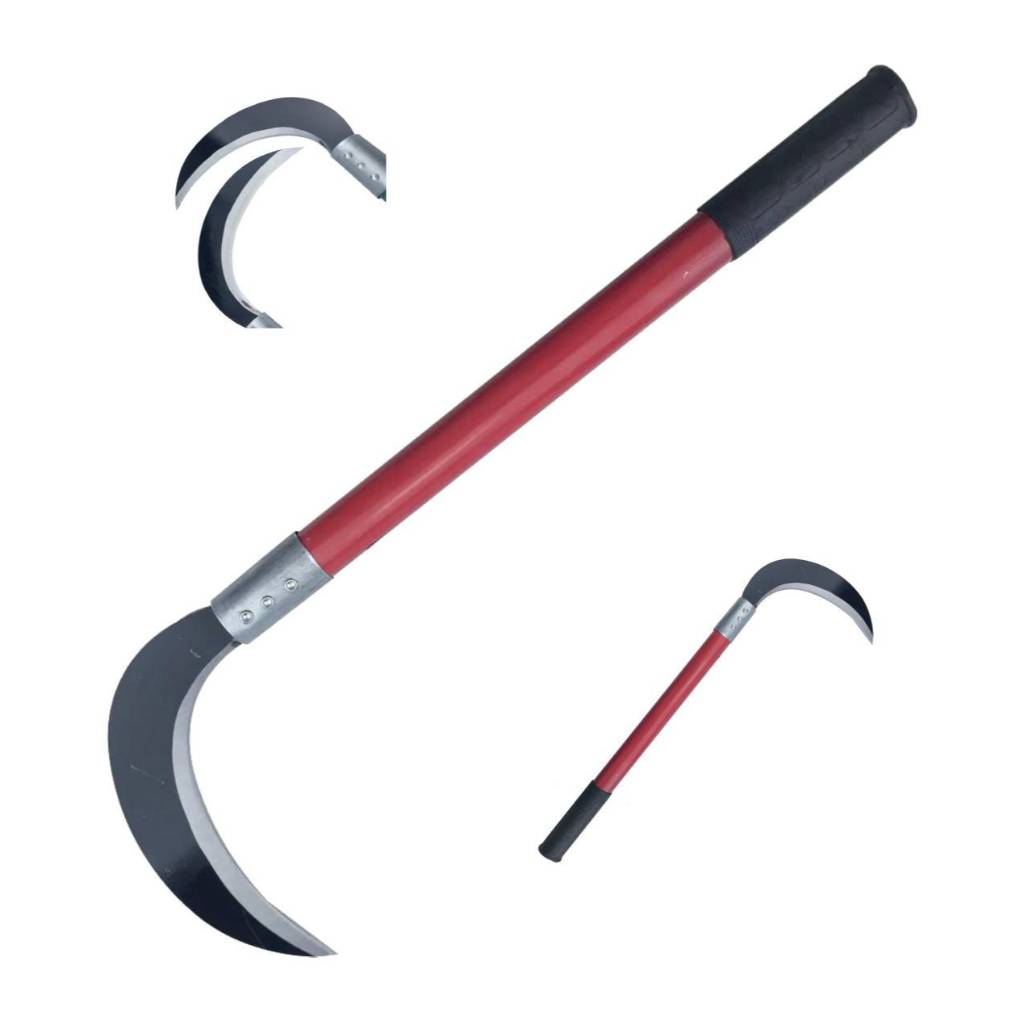 Foice Manual de 40CM com Base Emborrachada Podas em Geral | Shopee Brasil