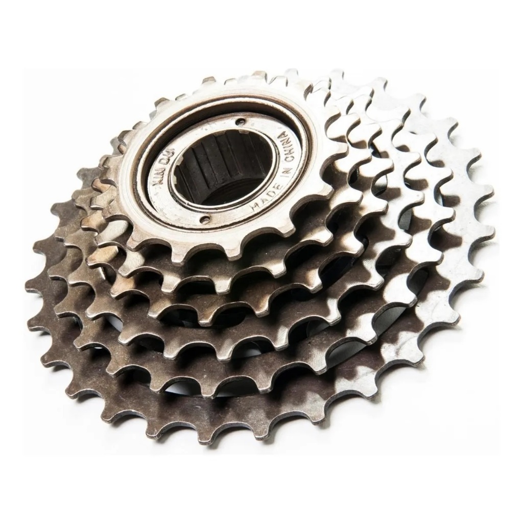 Catraca Roda Livre 6 Velocidades 14/28 Dentes Para Bicicleta 18 Marchas ...