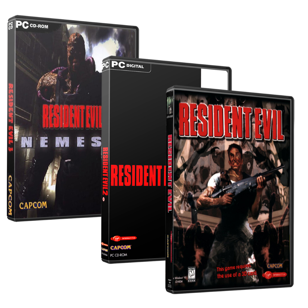 Resident evil 1,2,3 HD-Jogo PC computador | Shopee Brasil