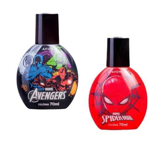 Colônia Perfume Avon Infantil Homem Aranha Avengers Marvel Spider-Man ...