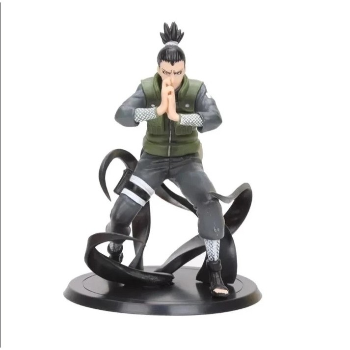 Action Figure - Shikamaru Nara, Naruto Shippuden - 15cm | Shopee Brasil
