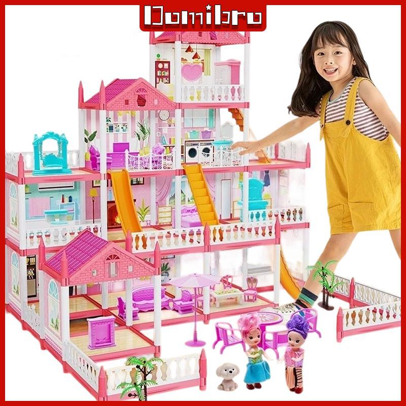 14 Quarto 2 Bonecas Casinhas De Bonecas Villa Luxury Brinquedo Presente ...