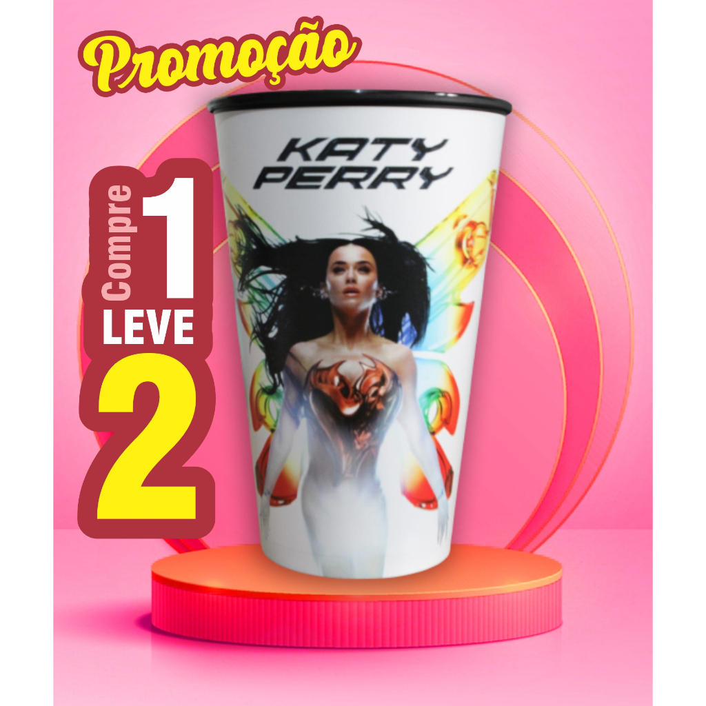 Katy Perry - Copo The Lifetimes Tour - Promoção | Shopee Brasil