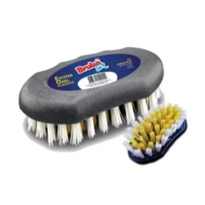 Escova de Roupa Macia Multiuso - Modelo Oval Plástico | Shopee Brasil