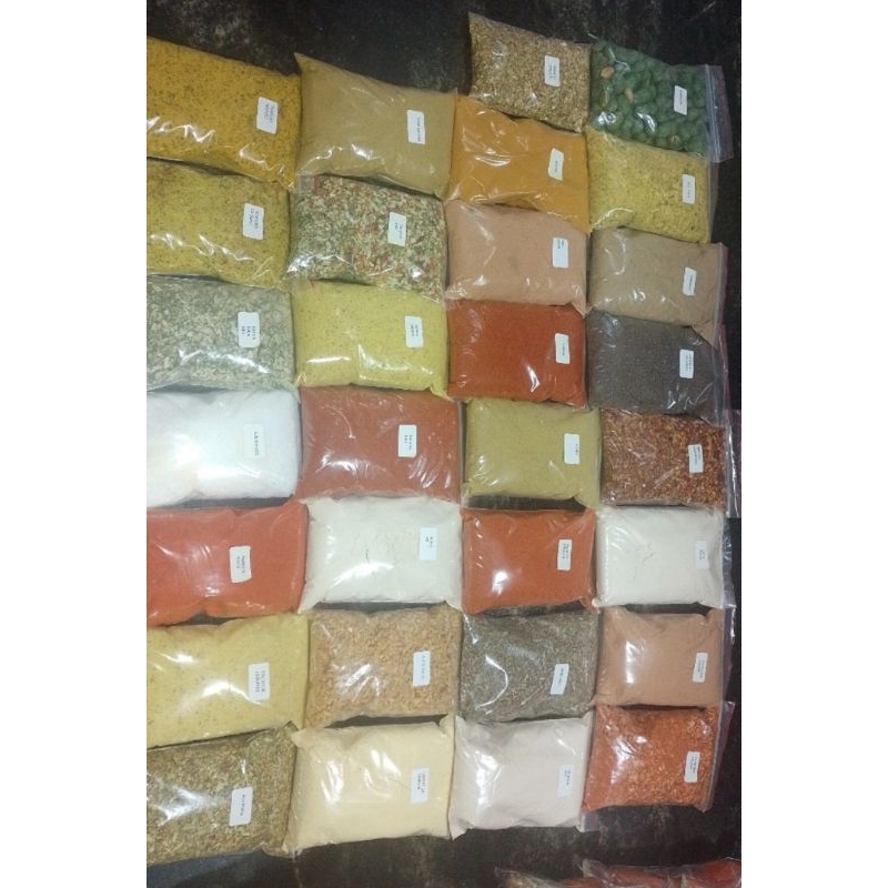 Temperos Variados Condimentos e Especiarias 50g cada | Shopee Brasil