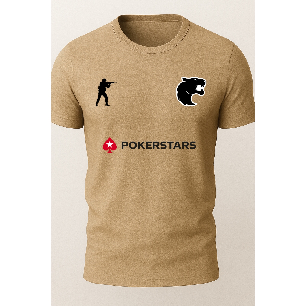 Camiseta FÚRIA CS Time Brasil 100% Algodão Exclusiva Fallen Counter ...