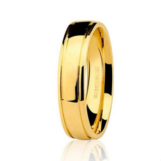 Aliança redonda 4mm trabalhada em Ouro 18k (01 unidade) | Shopee Brasil