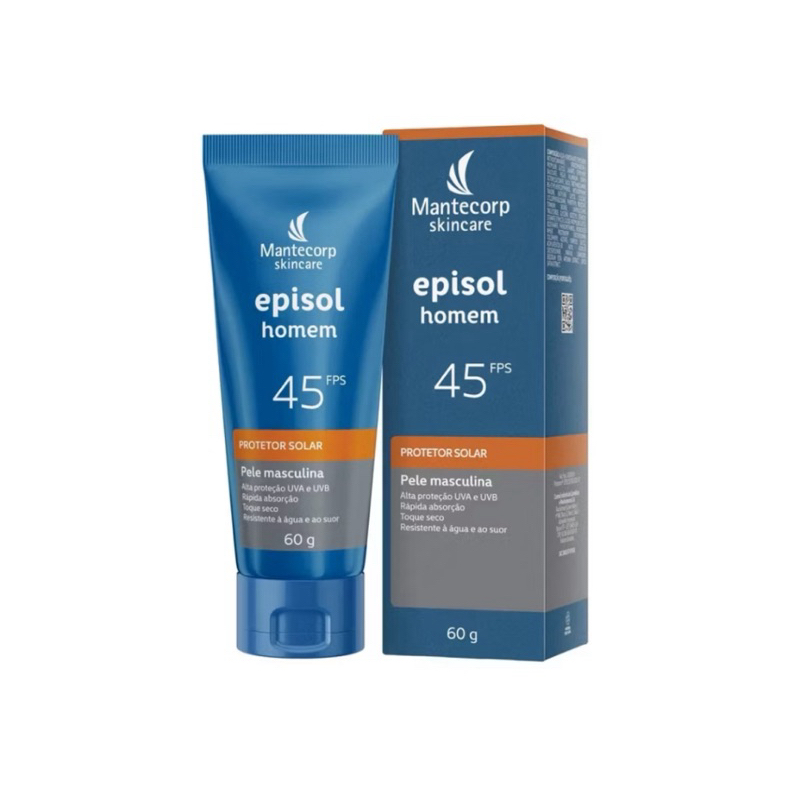 Protetor Solar Episol Homem FPS 45 60g | Shopee Brasil