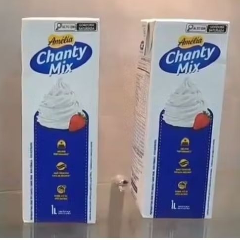 Chantilly amelia mix 1 litro - Cobertura e Recheio Pronto para Bater ...