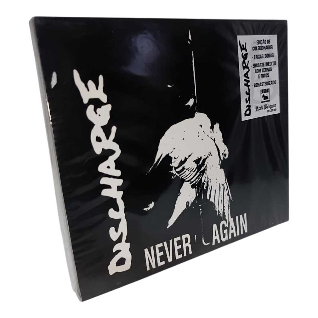 DISCHARGE – Never Again – ( CD Slipcase ) | Shopee Brasil