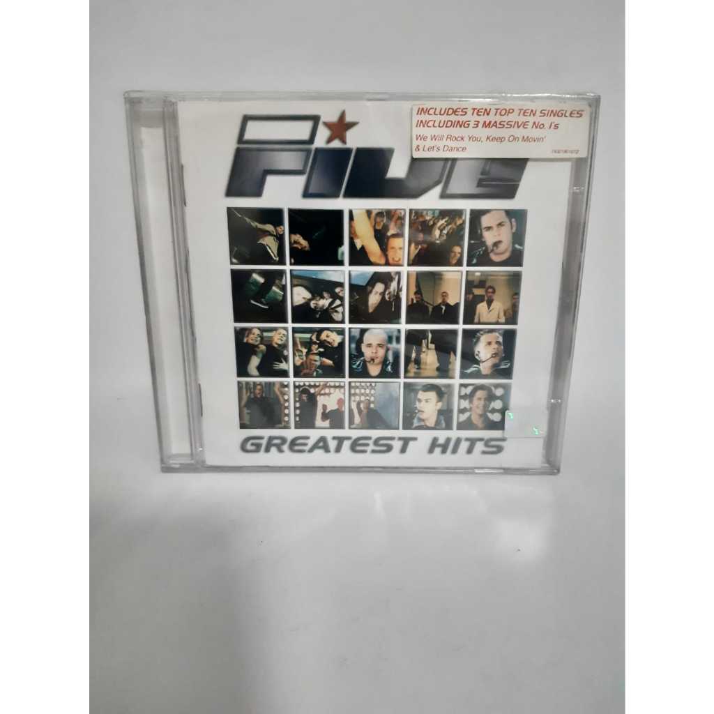 Cd Five - Greatest Hits - 2001 (LACRADO) ITEM DE COLECIONADOR | Shopee ...