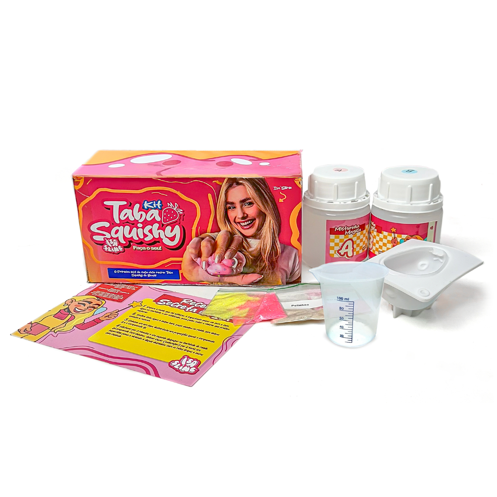 Kit para Fazer Taba Squishy - Isa Slime | Shopee Brasil