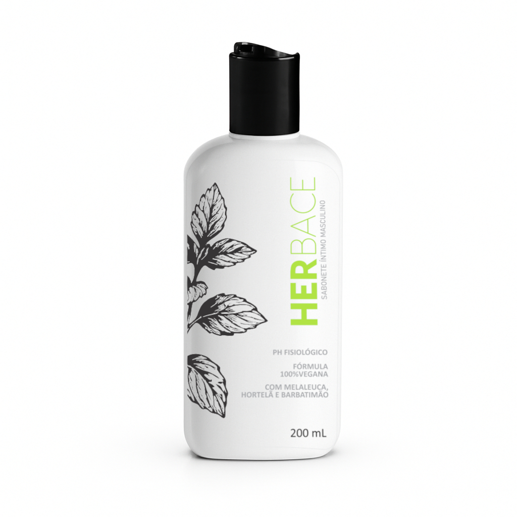 Sabonete Íntimo Masculino Antiodor e Refrescante – Herbace 200ml ...