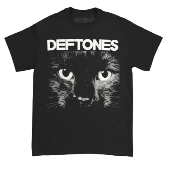 Camiseta Camisa Blusa Algodão Unissex Gato Deftones Lançamento | Shopee ...