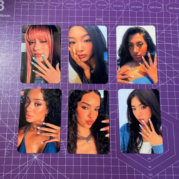 Photocard Katseye - GAP - Fanmade - Kpop | Shopee Brasil