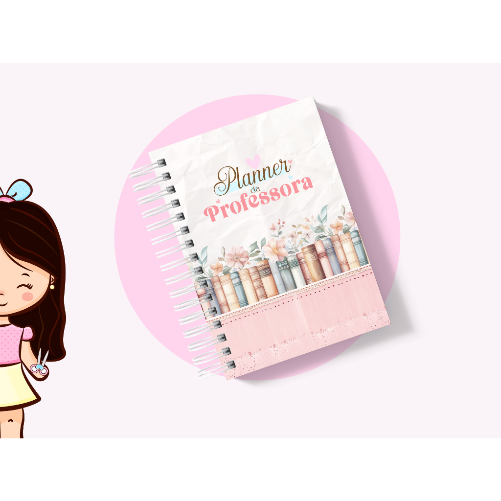 Planner Personalizado Professora 2026 A5 | Capa Dura | 438 Páginas ...