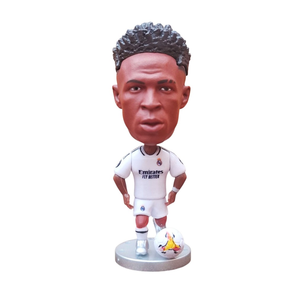 Mini Craque do Vinicius Júnior Vini Jr Real Madrid Soccerwe Boneco ...