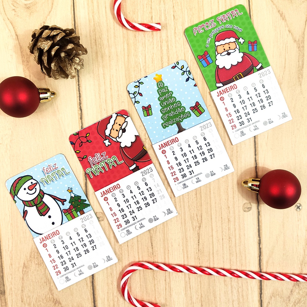 15 Mini Calendario 2026 | Shopee Brasil