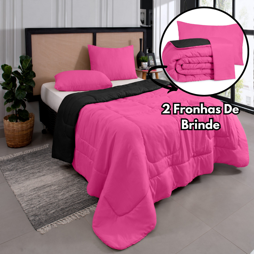 Edredom Super King Avulso Cobertor Margarida Com 2 Fronhas De Brinde ...
