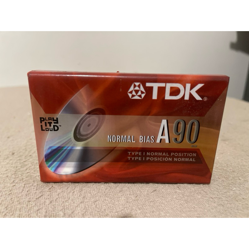 Fita k7 ( cassete ) TDK A90 - lacrada /virgem | Shopee Brasil