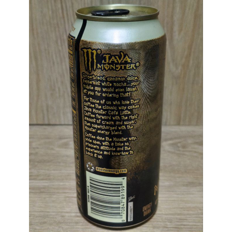Monster Energy Java Café Latte | Shopee Brasil
