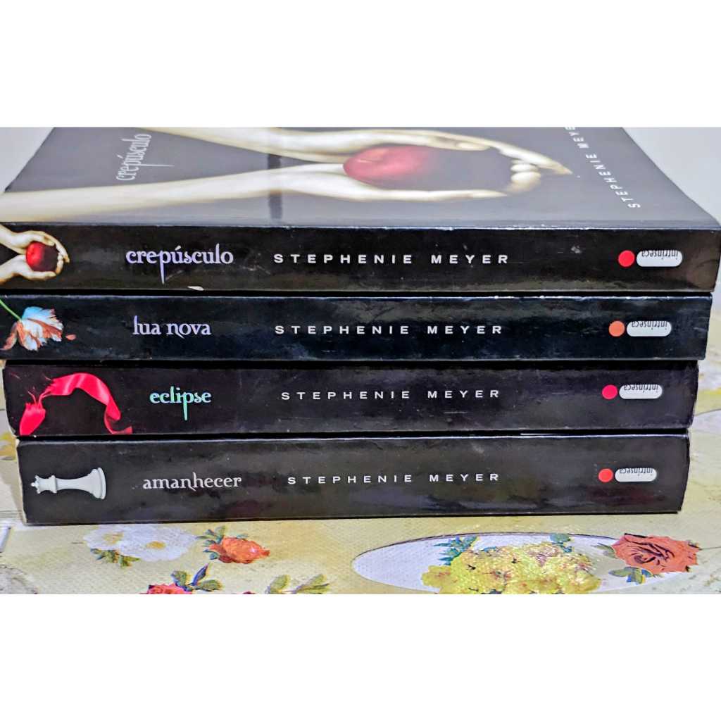 Saga crepúsculo completa de Stephanie Meyer | Shopee Brasil