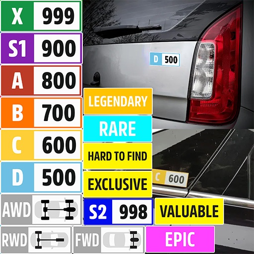 Forza Horizon Decalque de Carro 10x4cm | Adesivo Vinil PI Todas as ...