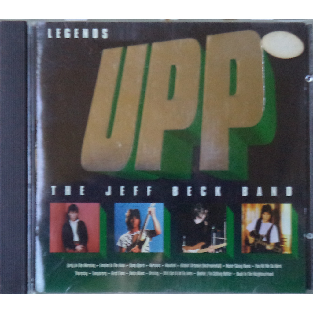 Cd Upp The Jeff Beck Band Original | Shopee Brasil