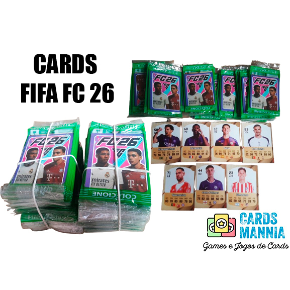 Kit 40 Cards EA FC 26 Fifa Ultimate Futebol Fifa 26 + Fifa Icons ...