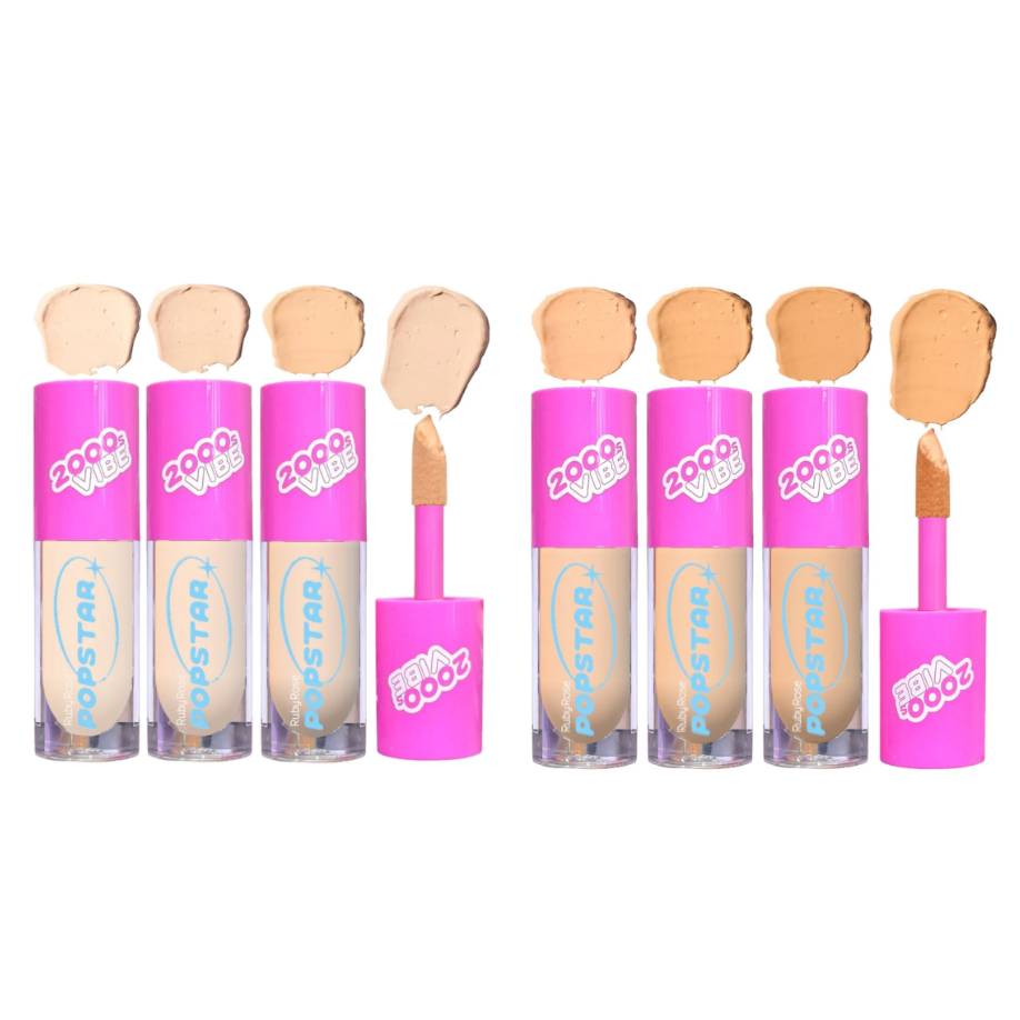 Corretivo Líquido Catwalk Popstar Ruby Rose - Alta Cobertura | Shopee ...