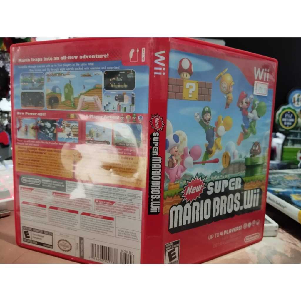 New Super Mario Bros Wii | Shopee Brasil