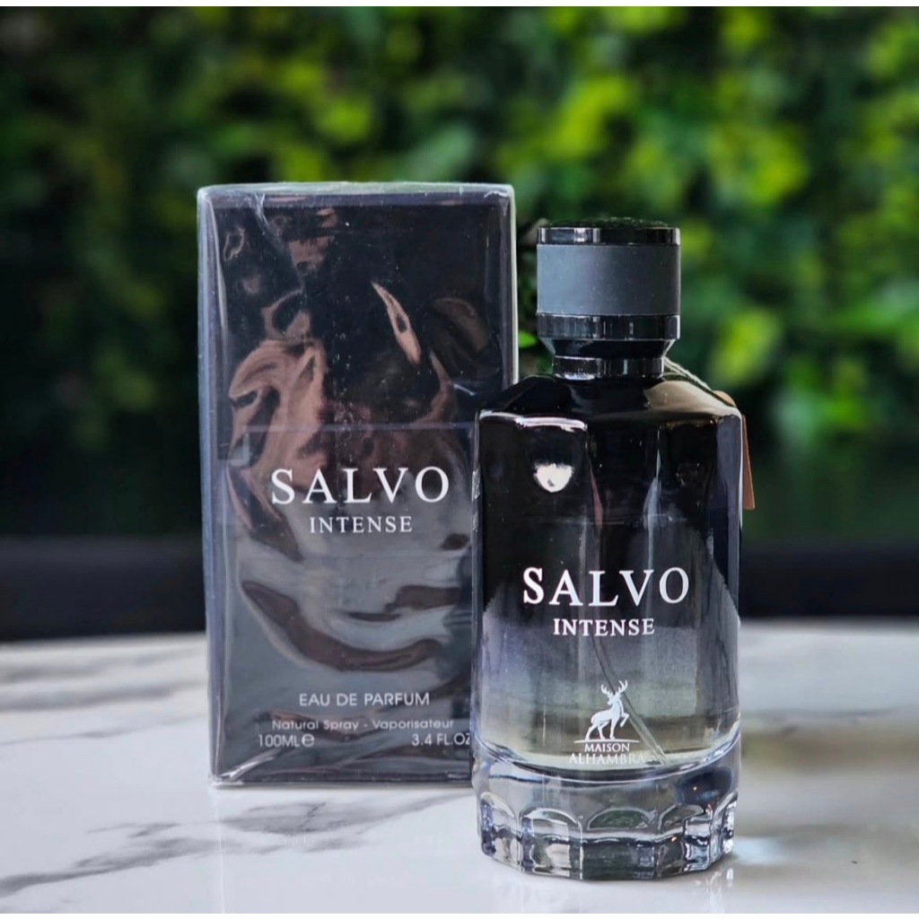 Perfume arabe Salvo Intense Eau de Parfum | Shopee Brasil
