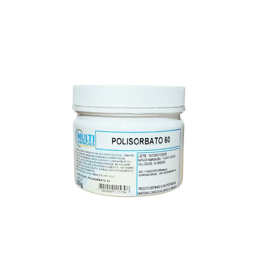 Polisorbato 60 - 250G - Solubilizante | Shopee Brasil