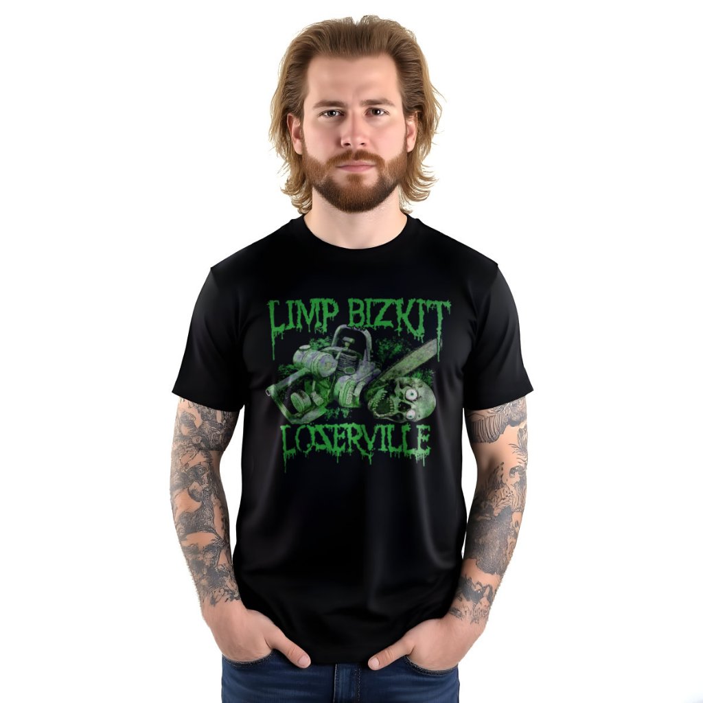 Camiseta Limp Bizkit Loserville Tour 2025 (BOMBER) | Shopee Brasil