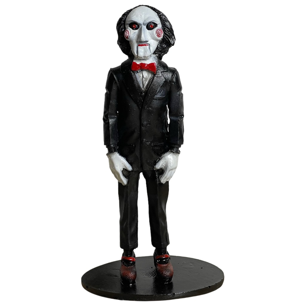 Boneco Billy Jogos Mortais Estatueta Jigsaw Estátua Colecionável de ...