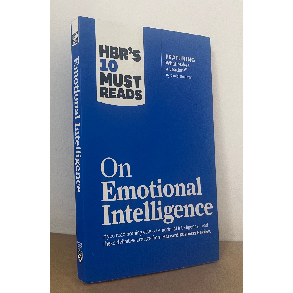 Livro: On Emotional Intelligence - Hbrs 10 Must Reads -- Harvard ...