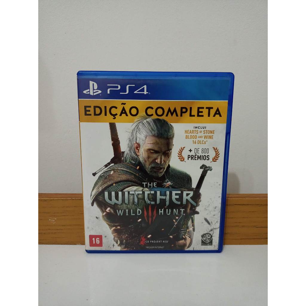 The Witcher 3 Complete Edition Ps4 Usado Mídia Física | Shopee Brasil