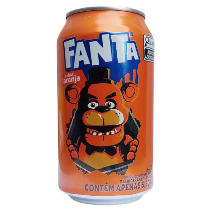 Fanta FNAF Five Nights At Freddy's | Halloween 2025 | Lata 350ml ...