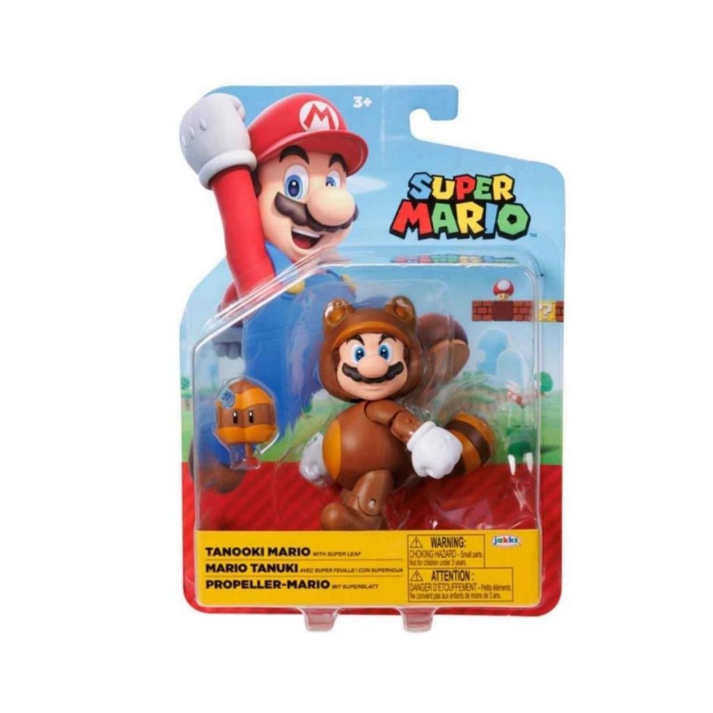 Super Mario Tanooki Mario - Sunny | Shopee Brasil