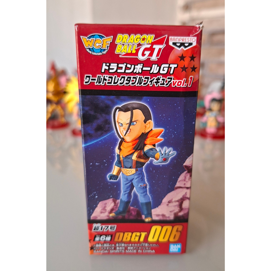 Figure Super Android 17 WCF Dragon Ball Original Banpresto Bandai ...