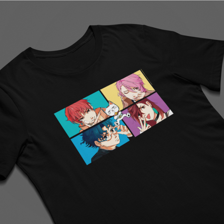 Camiseta T-shirt Basica Unissex Mangá Dan da Dan Personagens Ken Momo ...