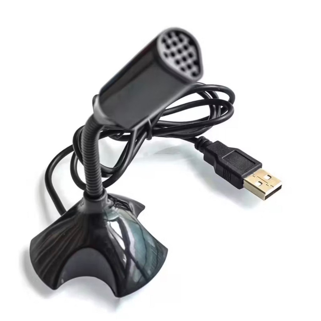 Microfone de Mesa USB Universal Para Notebook PC Desktop Aulas e Vídeo ...