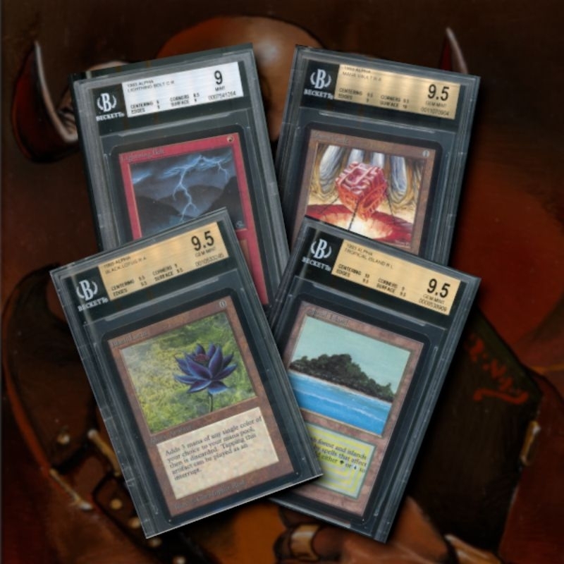 Slabs Cards Magic the Gathering Manafix/ PSA / CGA colecionável ...