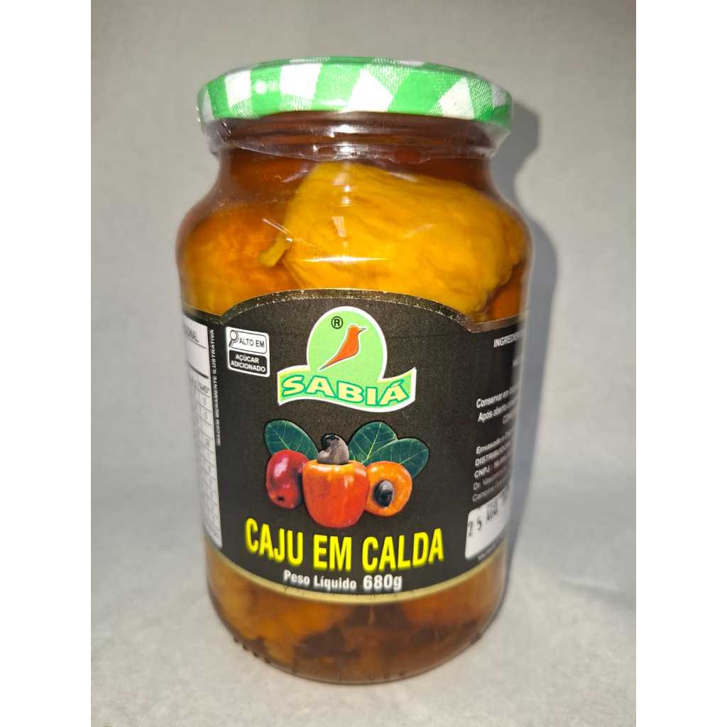 DOCE DE CAJU EM CALDA 680GRS - DELICIOSO DOCE PARAIBANO | Shopee Brasil