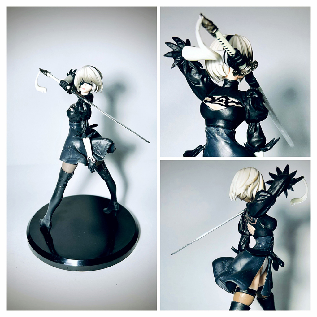 Action Figure Anime Game Nier Automata 2B | Shopee Brasil
