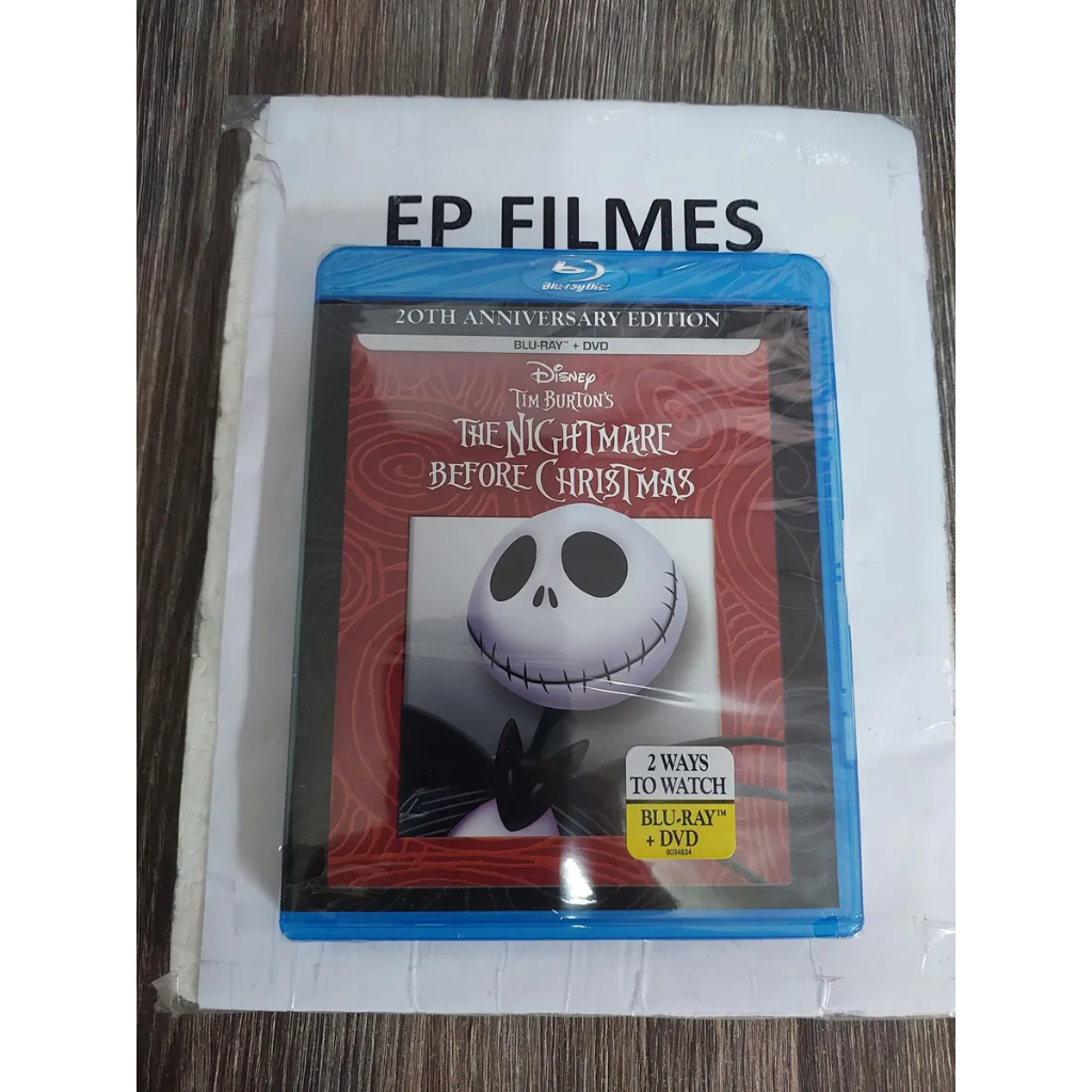 Blu Ray O Estranho Mundo De Jack - Legendado. Lacrado Tim Burton ...